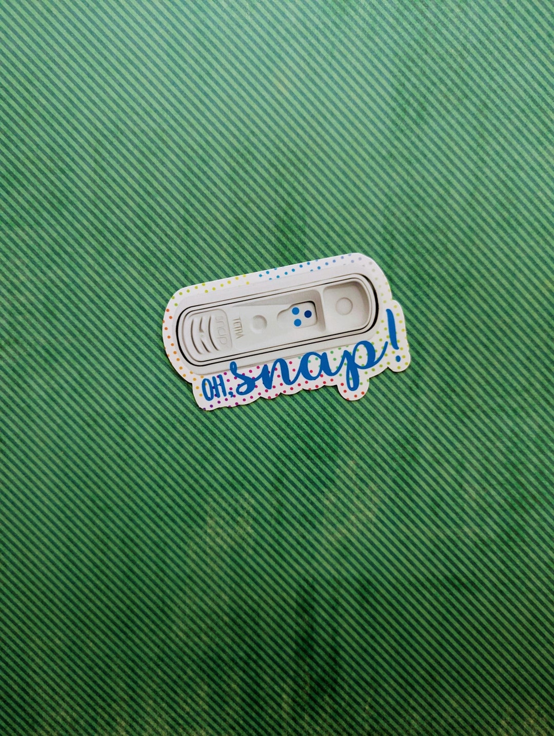 Oh, Snap Vet Med Vet Tech Snap Teststicker - Etsy