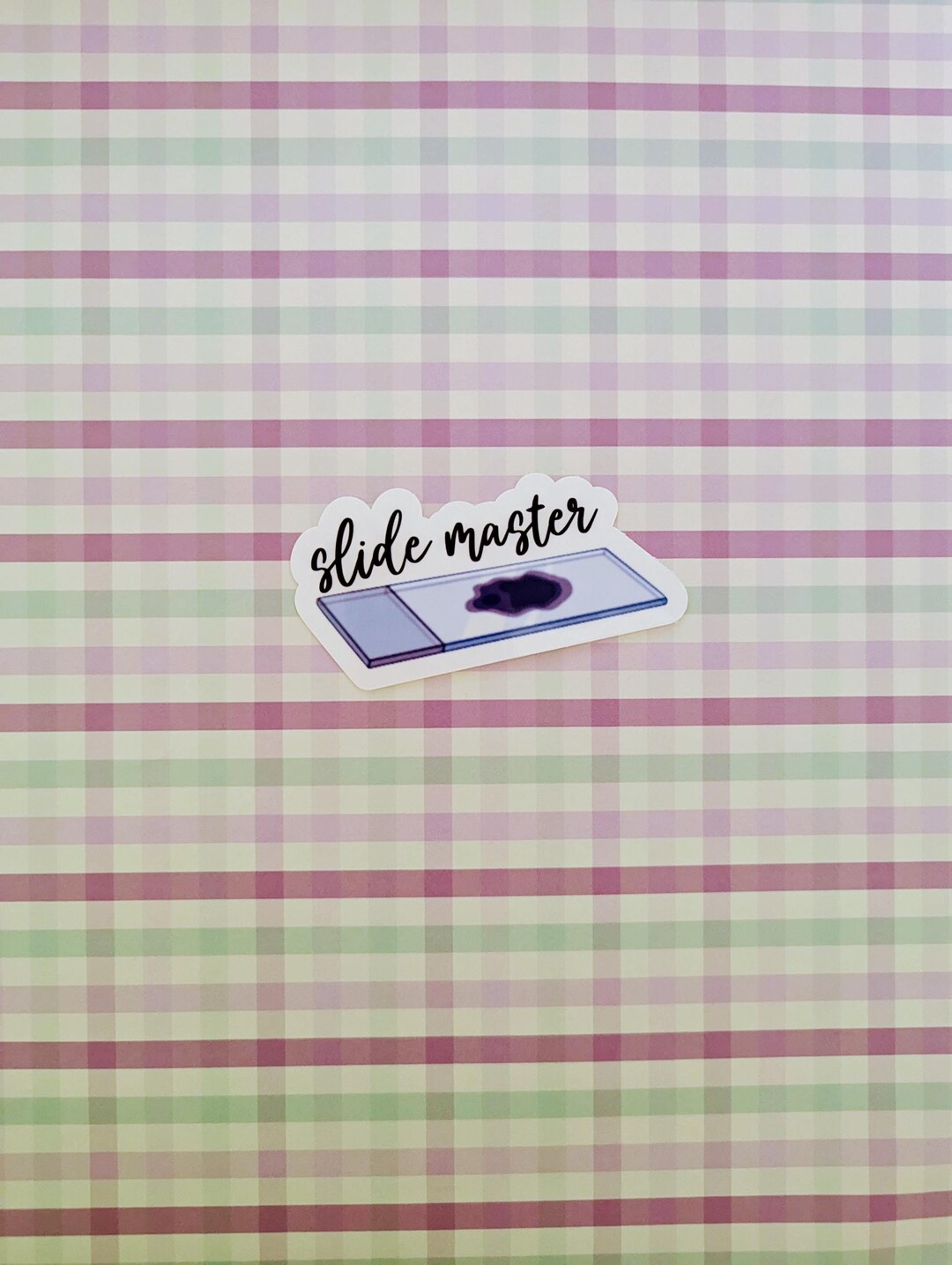 Slide Master Pathology Vinyl Sticker - Etsy