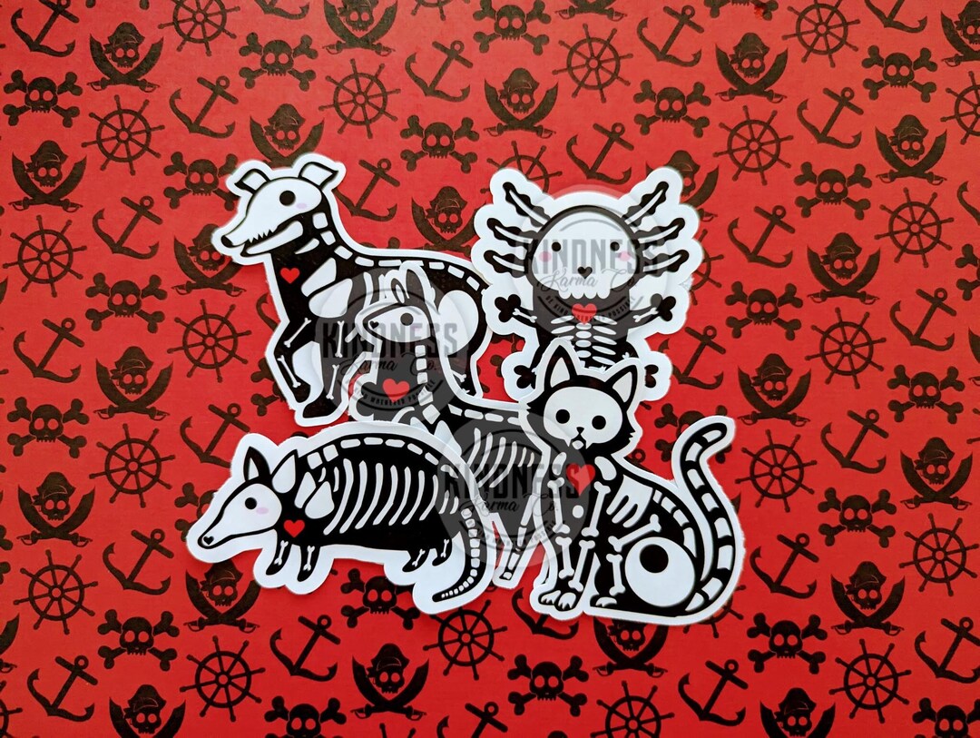 Totally Rad Skeleton Vet Medicine Animal Collection - Etsy