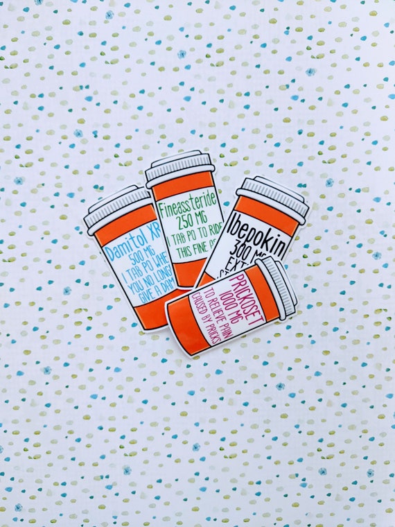 Pharmacy Puns Sticker Collection | Etsy