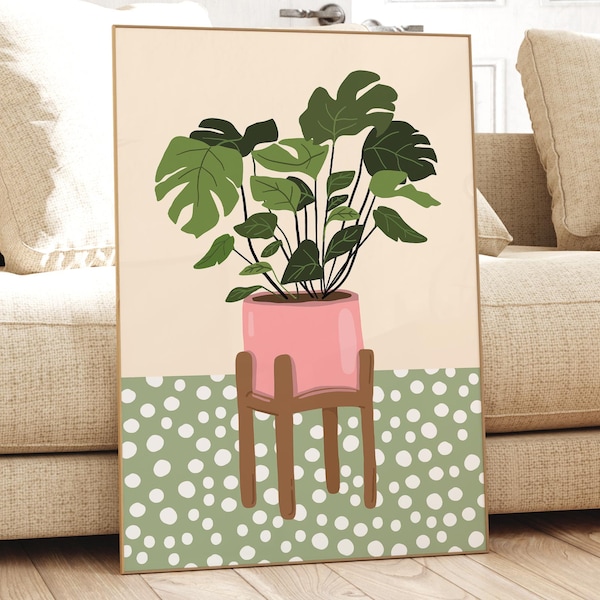 Plant Print - Etsy