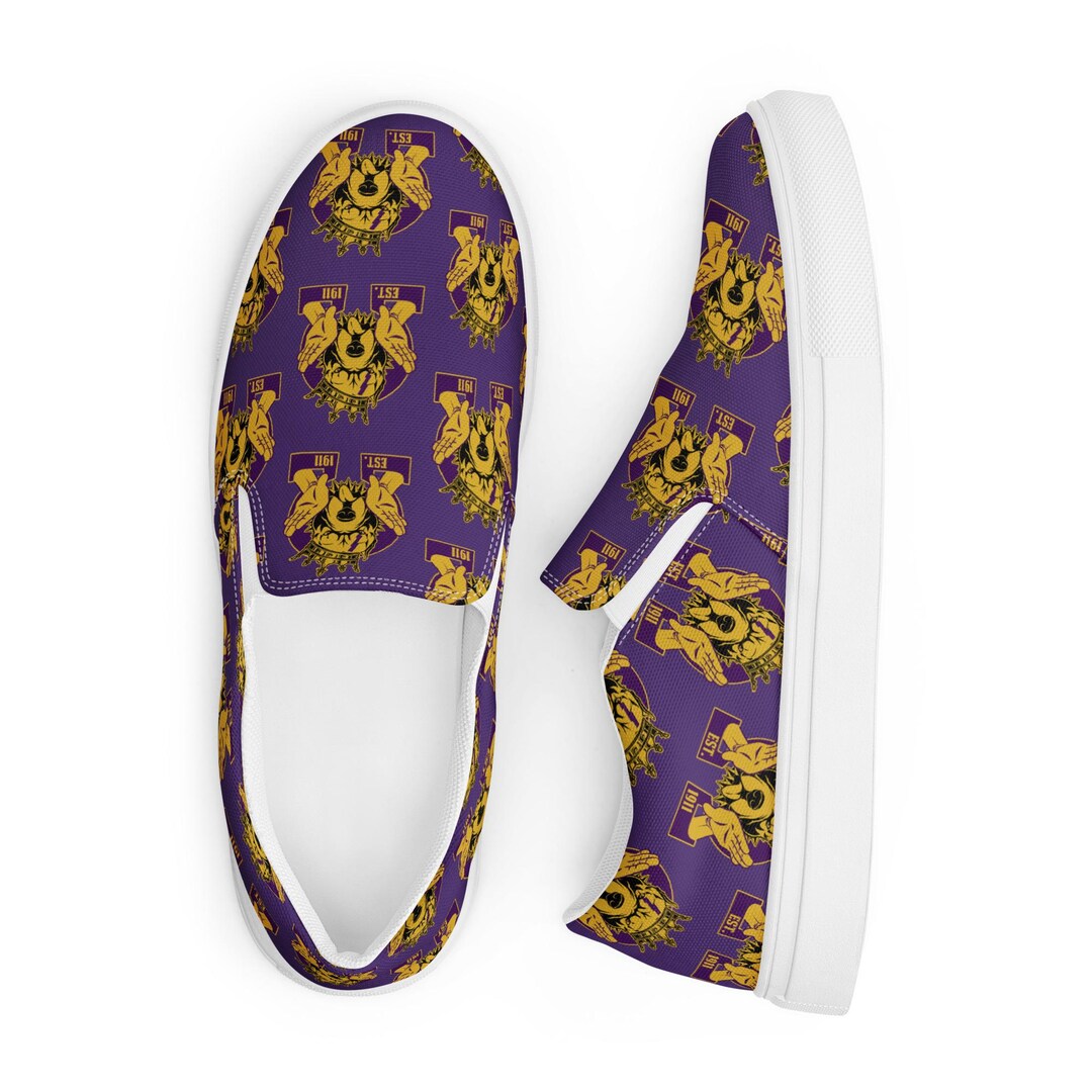 Omega Men’s Slip-on Canvas Shoes - Etsy