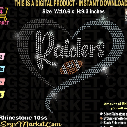 Instant Download Rhinestone Template Football 49ers - Etsy