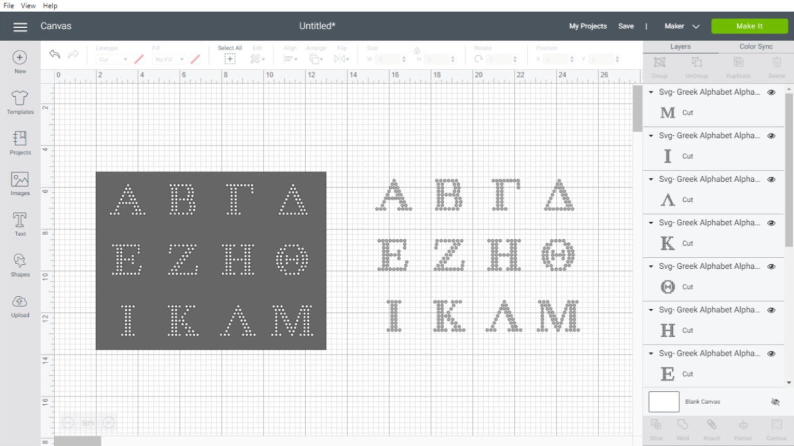 Greek Alphabet Rhinestone Template Svg, Greek Letters Rhinestone Svg ...