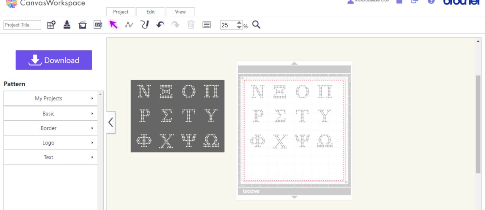 Greek Alphabet Rhinestone Template Svg Greek Letters | Etsy