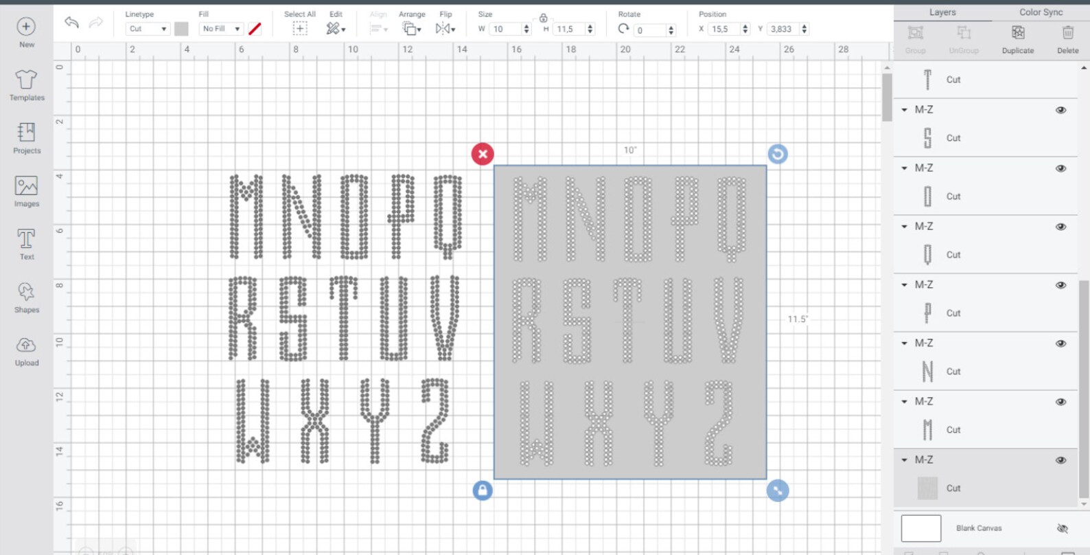 Rhinestone Template Svg Letters Alphabet Rhinestone Svg for - Etsy