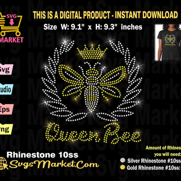 Rhinestone Crown - Etsy