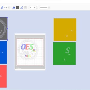 OES Rhinestone Template Svg, OES Rhinestone Ss10 Svg, Rhinestone ...