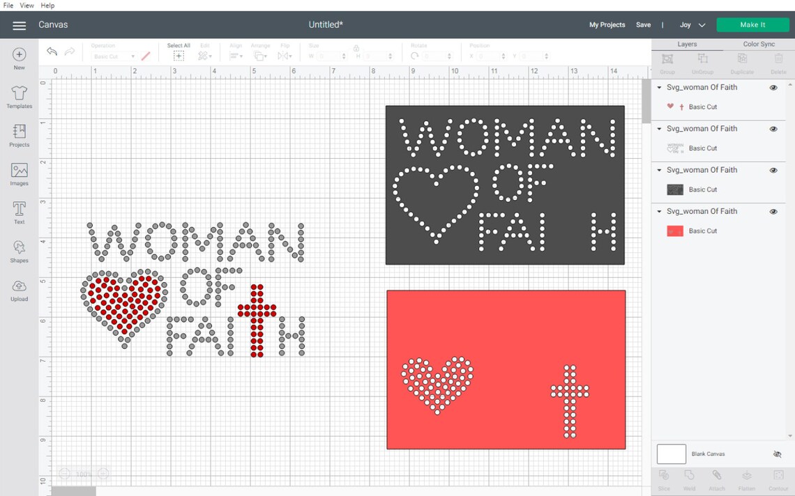 Rhinestone Template Svg Religious Bundle Woman Of Faith Etsy