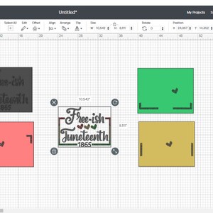 Free-ish Rhinestone Template Svg, Juneteenth 1865 Rhinestone Svg for ...