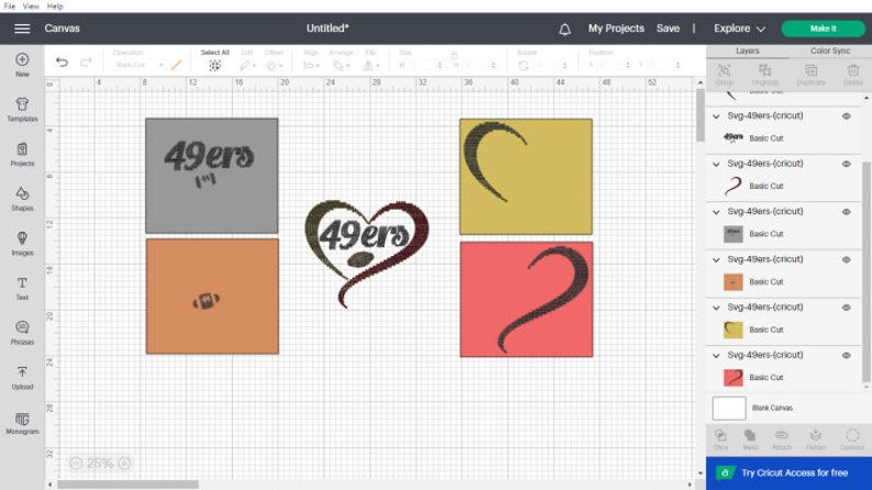 Instant Download Rhinestone Template Football 49ers - Etsy