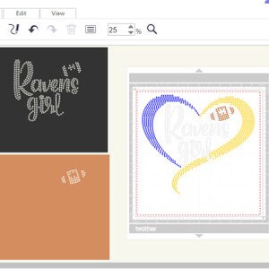 Ravens Svg Instant Download Rhinestone Template Football, Ravens Girl ...