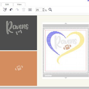 Instant Download Rhinestone Template Football, Ravens Rhinestone Svg ...