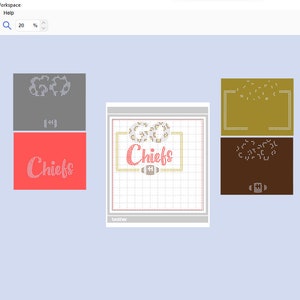 Go Chiefs Instant Download Rhinestone Template, Chiefs Football Team ...