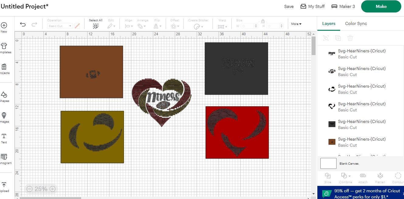 Niners Fan SVG Instant Download Rhinestone Template Football, 49ers ...