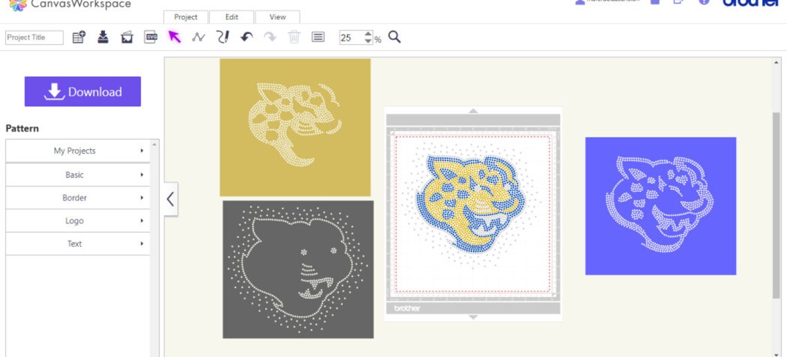 Rhinestone Template Svg, Jaguars Rhinestone Svg Instant Download ...