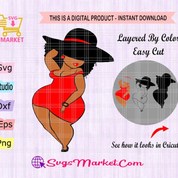 Black Diva Face - Etsy