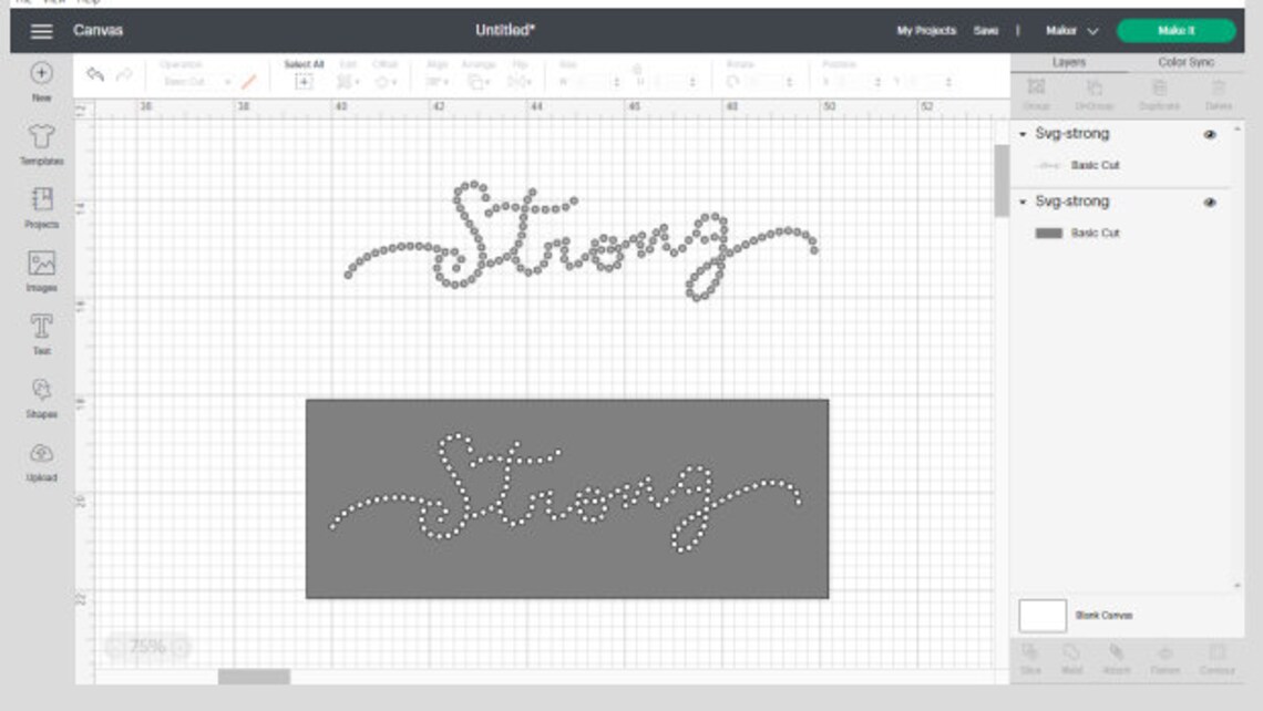 Strong Rhinestone Template Svg SS10 Rhinestone SVG for - Etsy