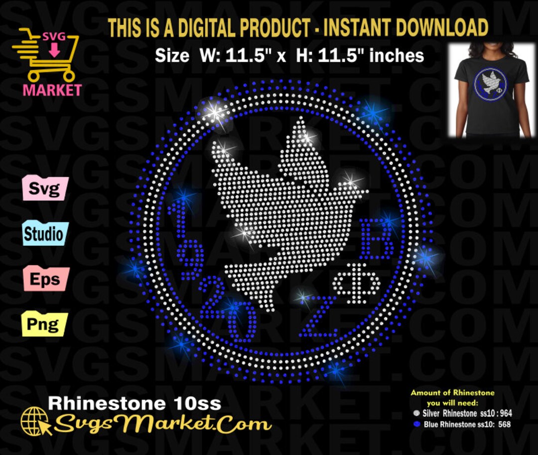 Rhinestone Template Svg Greek Letters Rhinestone Ss10 Svg - Etsy