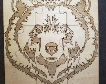 Laser Engraved Photo Puzzle - Etsy