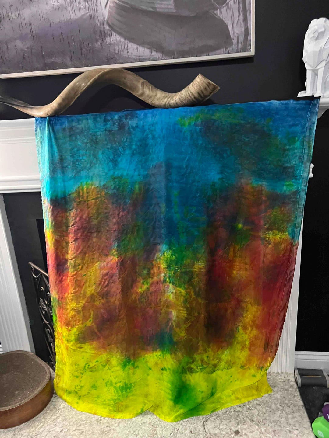 Silk Worship Flag Prophetic Worship Flag Creation - Etsy