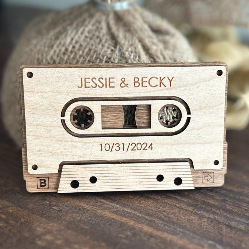 Personalized Wood Mixtape - Etsy