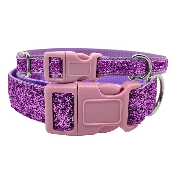 Pink Sparkle Dog Collars