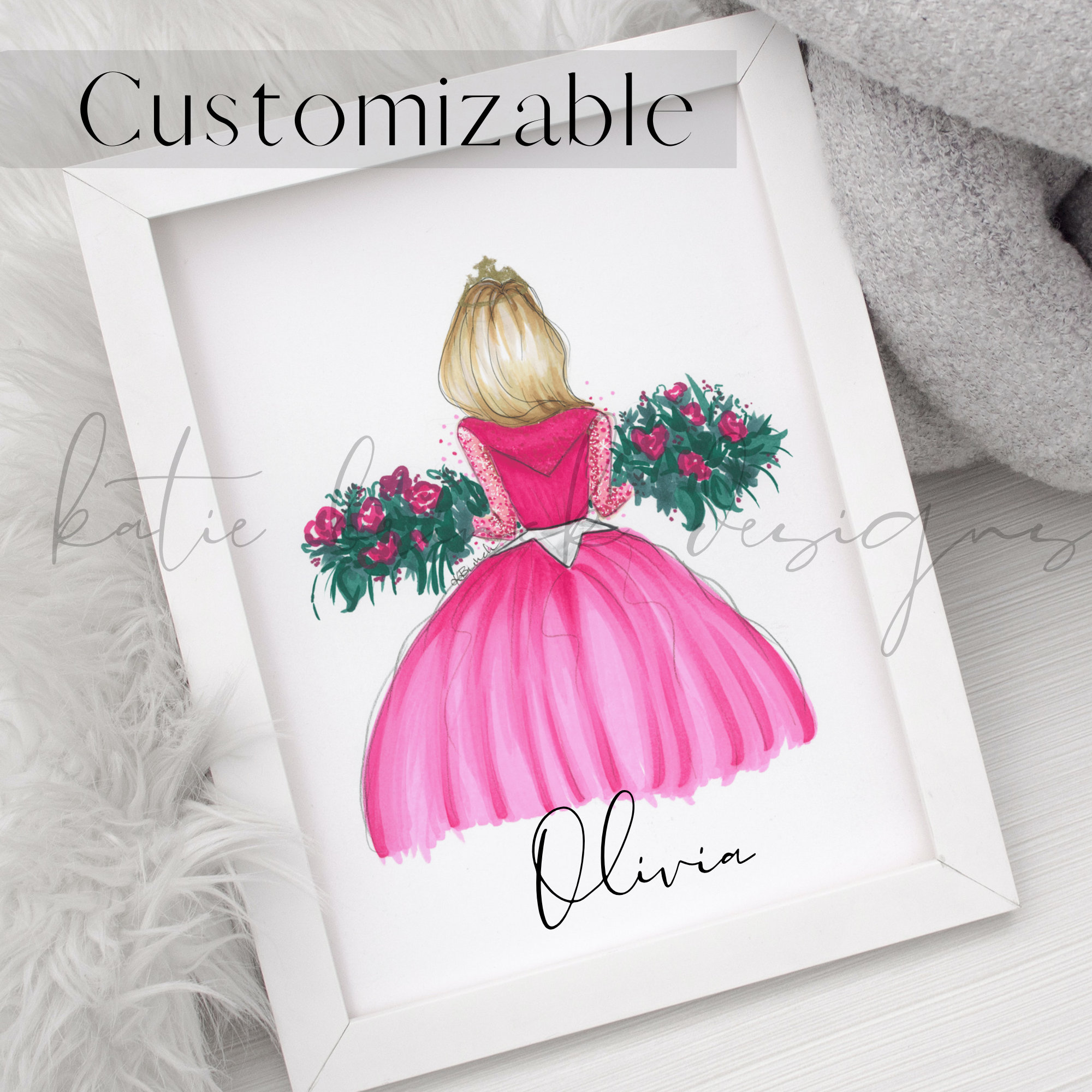 Custom Tinkerbell Wall Art Custom Room Decor Tinkerbell Girl Room Wall ...