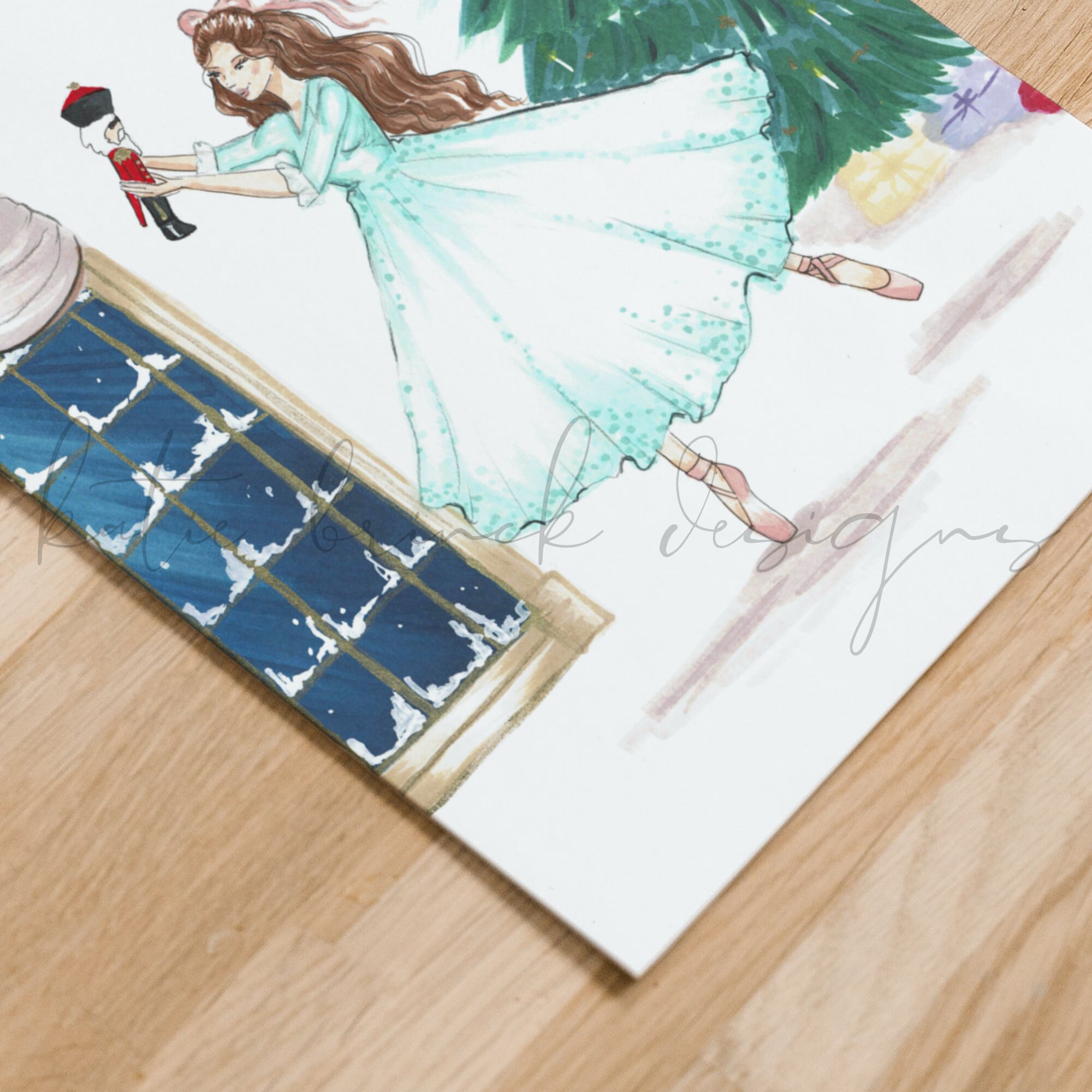 Nutcracker Clara Ballerina Nutcracker Ballet Christmas Gift Dancer ...