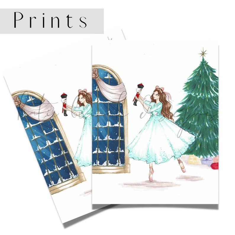 Clara Nutcracker Ballet Dancer Gift Ballerina Art Dance Studio Decor ...