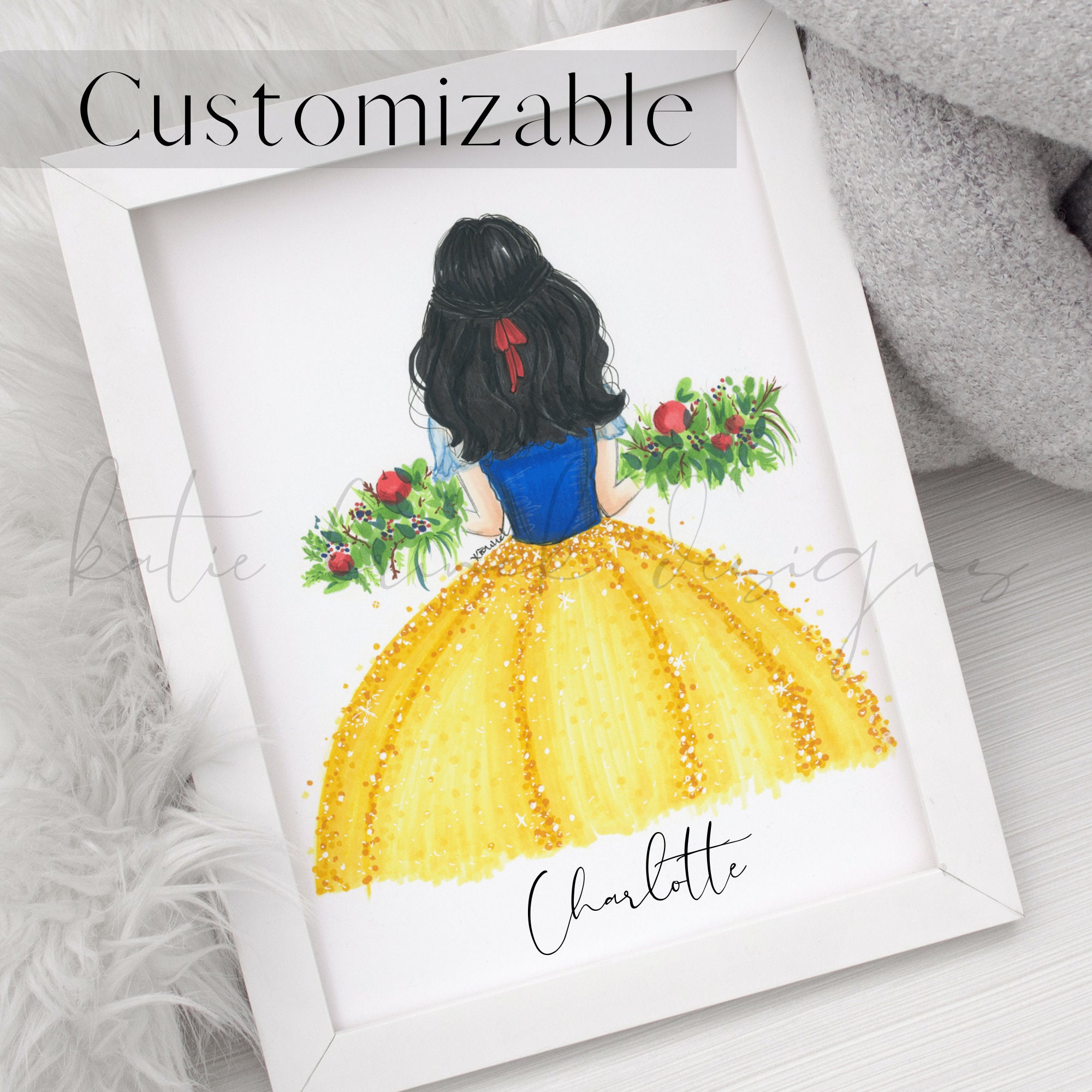 Custom Tinkerbell Wall Art Custom Room Decor Tinkerbell Girl Room Wall ...