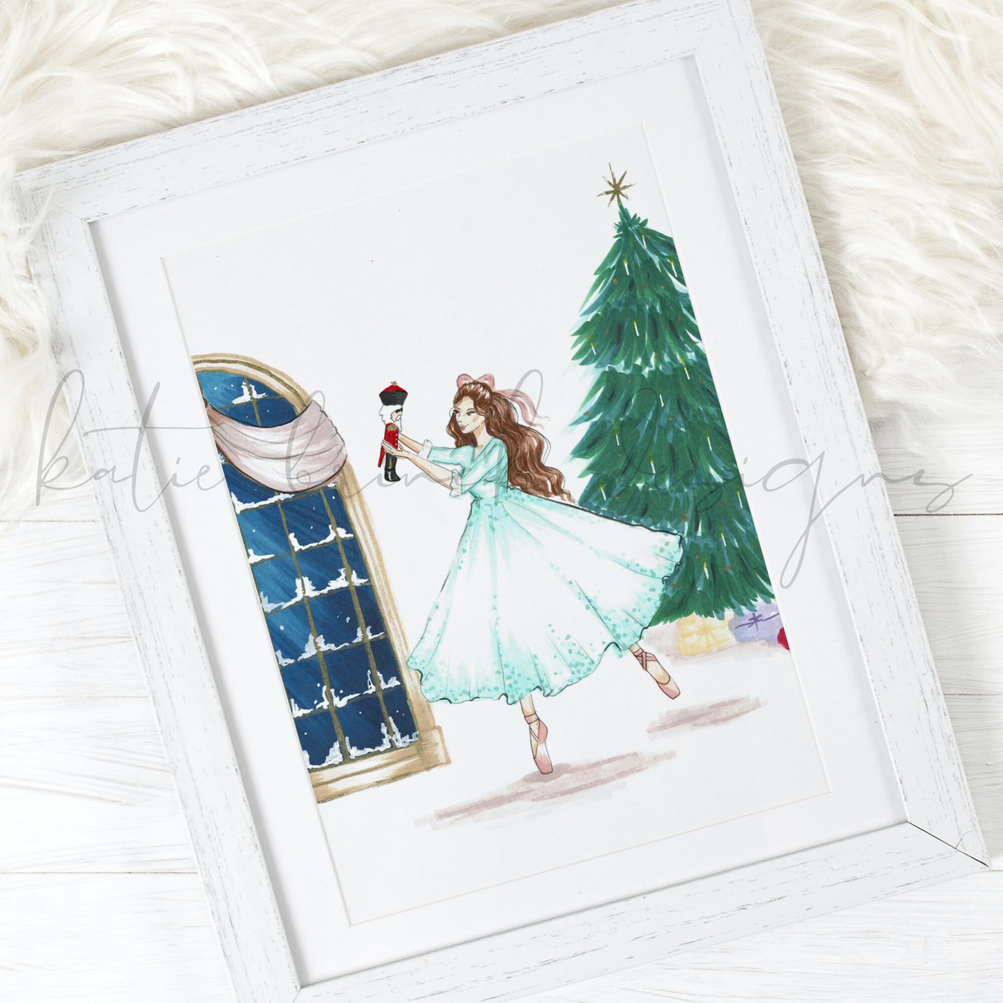 Nutcracker Clara Ballerina Nutcracker Ballet Christmas Gift Dancer ...