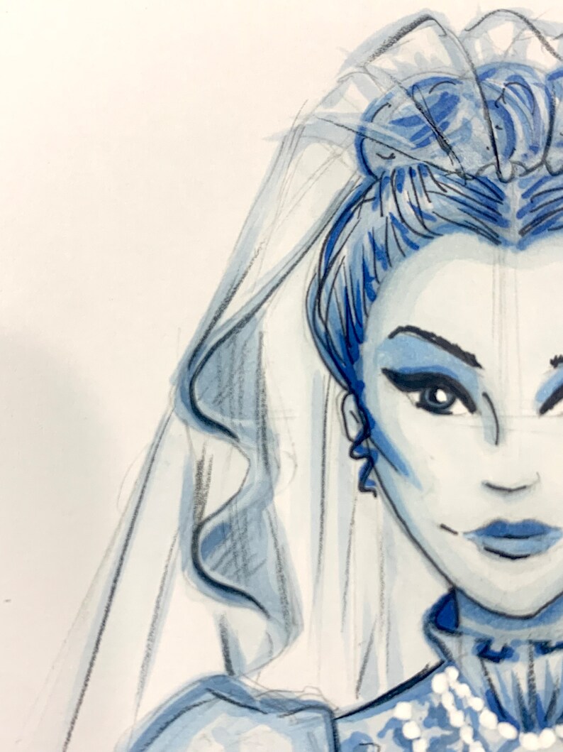 Haunted Mansion Ghost Bride Black Widow Bride Hatchet Ghoul Bride ...