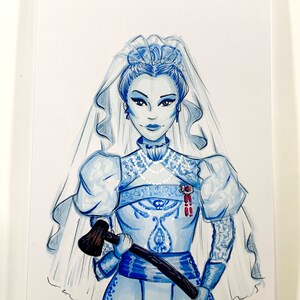 Haunted Mansion Ghost Bride Black Widow Bride Hatchet Ghoul Bride ...