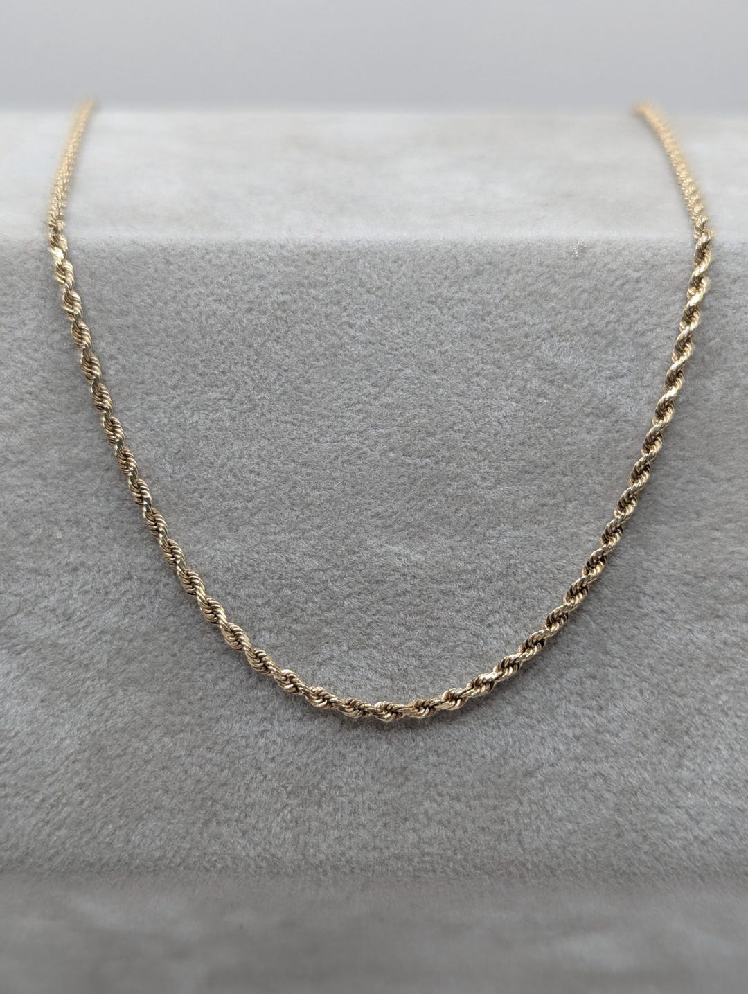 Michael Anthony 14k Yellow Gold 585 Twisted Rope Chain - Etsy