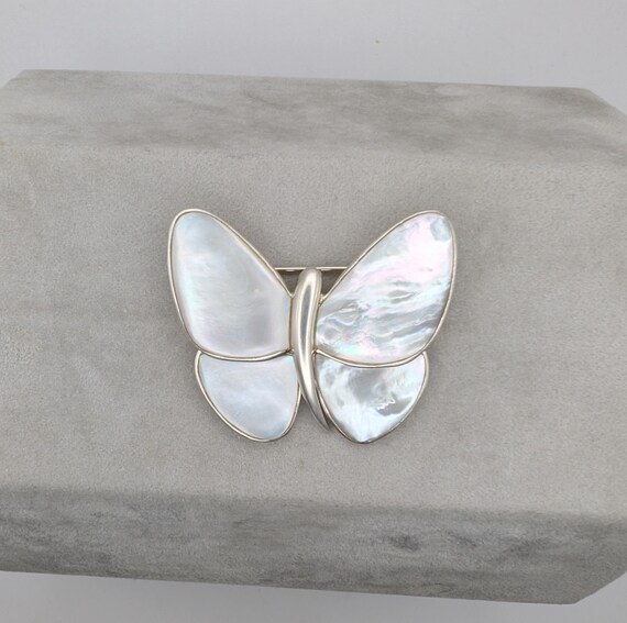 Erwin Pearl Sterling Silver 925 Mother Of Pearl Butte… - Gem