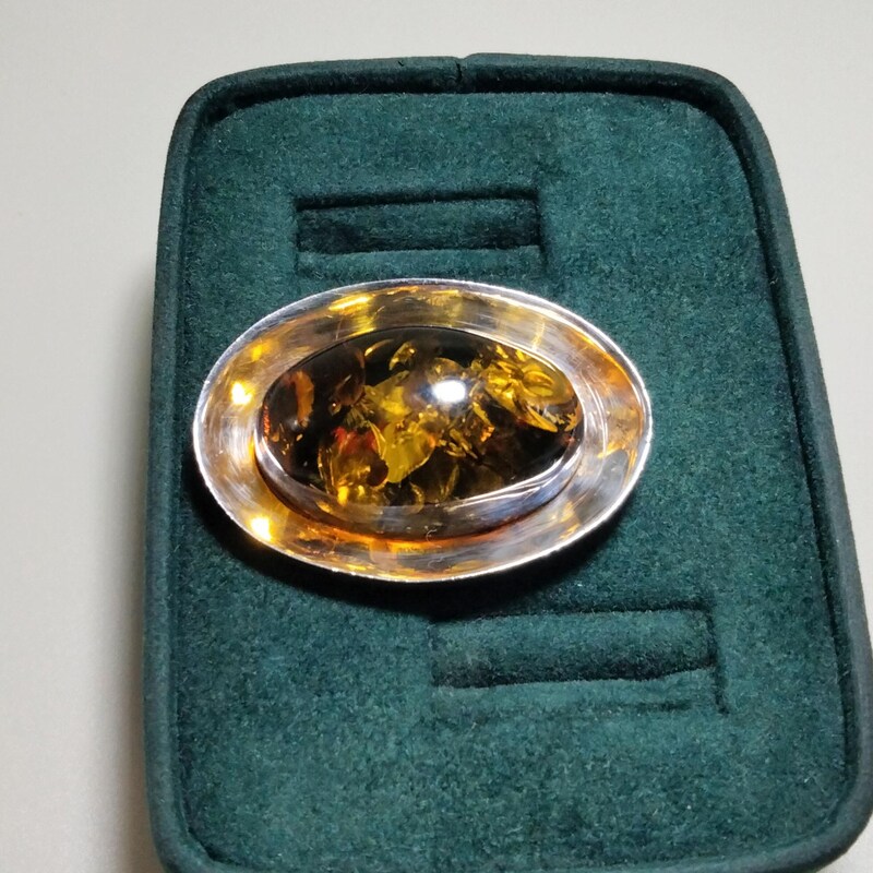 Amber Pin - Etsy