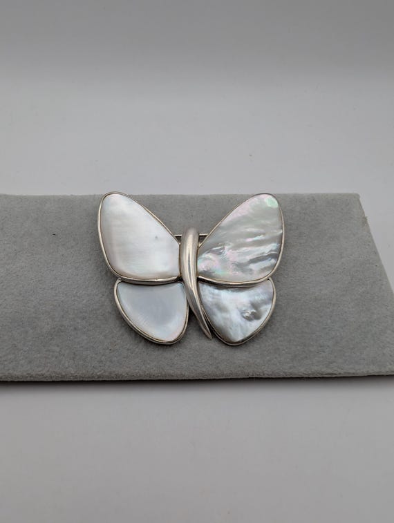 Erwin Pearl Sterling Silver 925 Mother Of Pearl Butte… - Gem