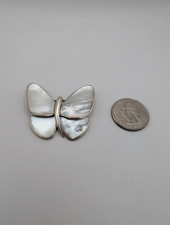 Erwin Pearl Sterling Silver 925 Mother Of Pearl Butte… - Gem