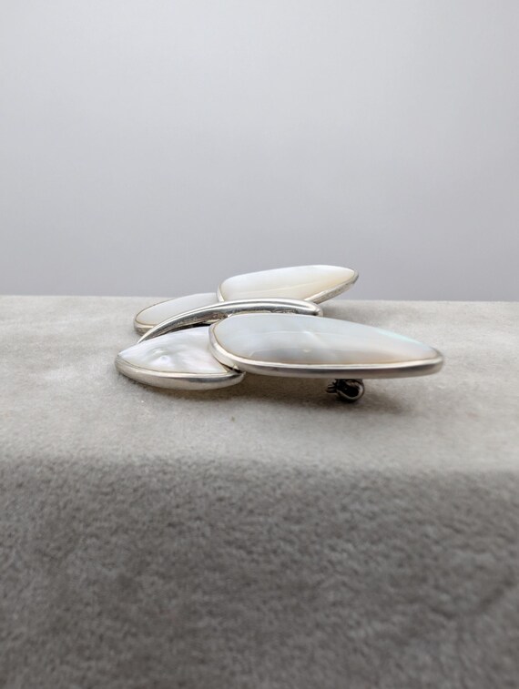 Erwin Pearl Sterling Silver 925 Mother Of Pearl Butte… - Gem