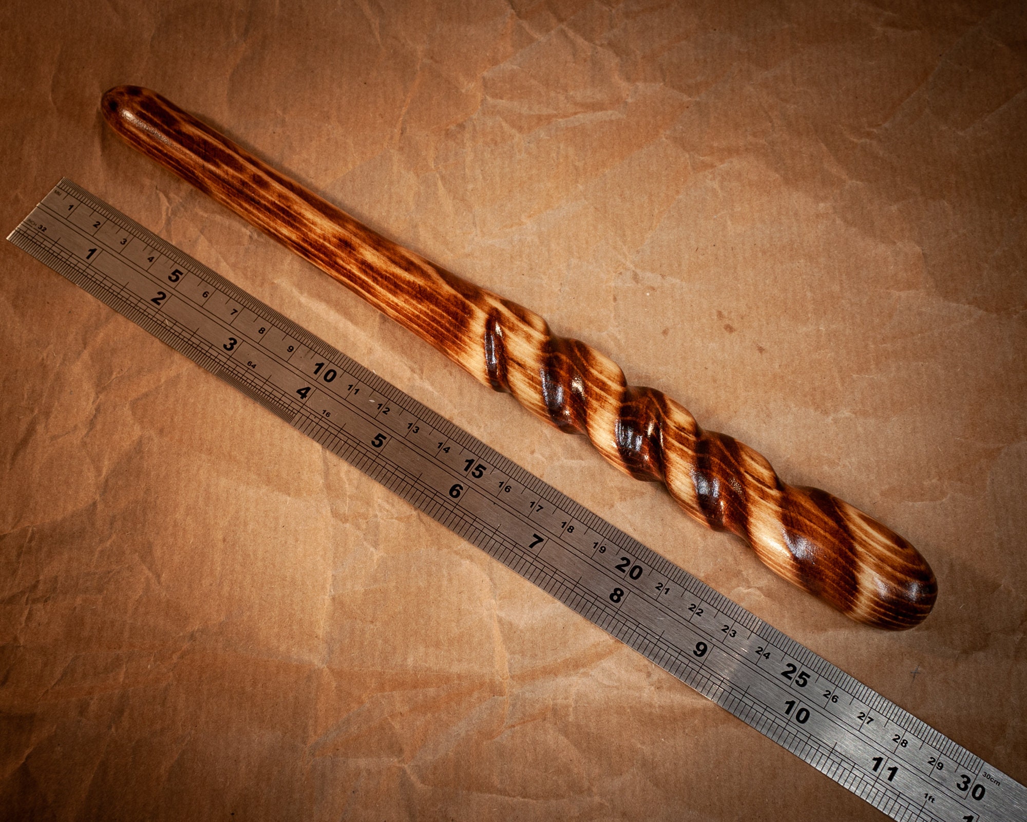 Unique Hand Made Stubby Beech Wood Wand - Etsy