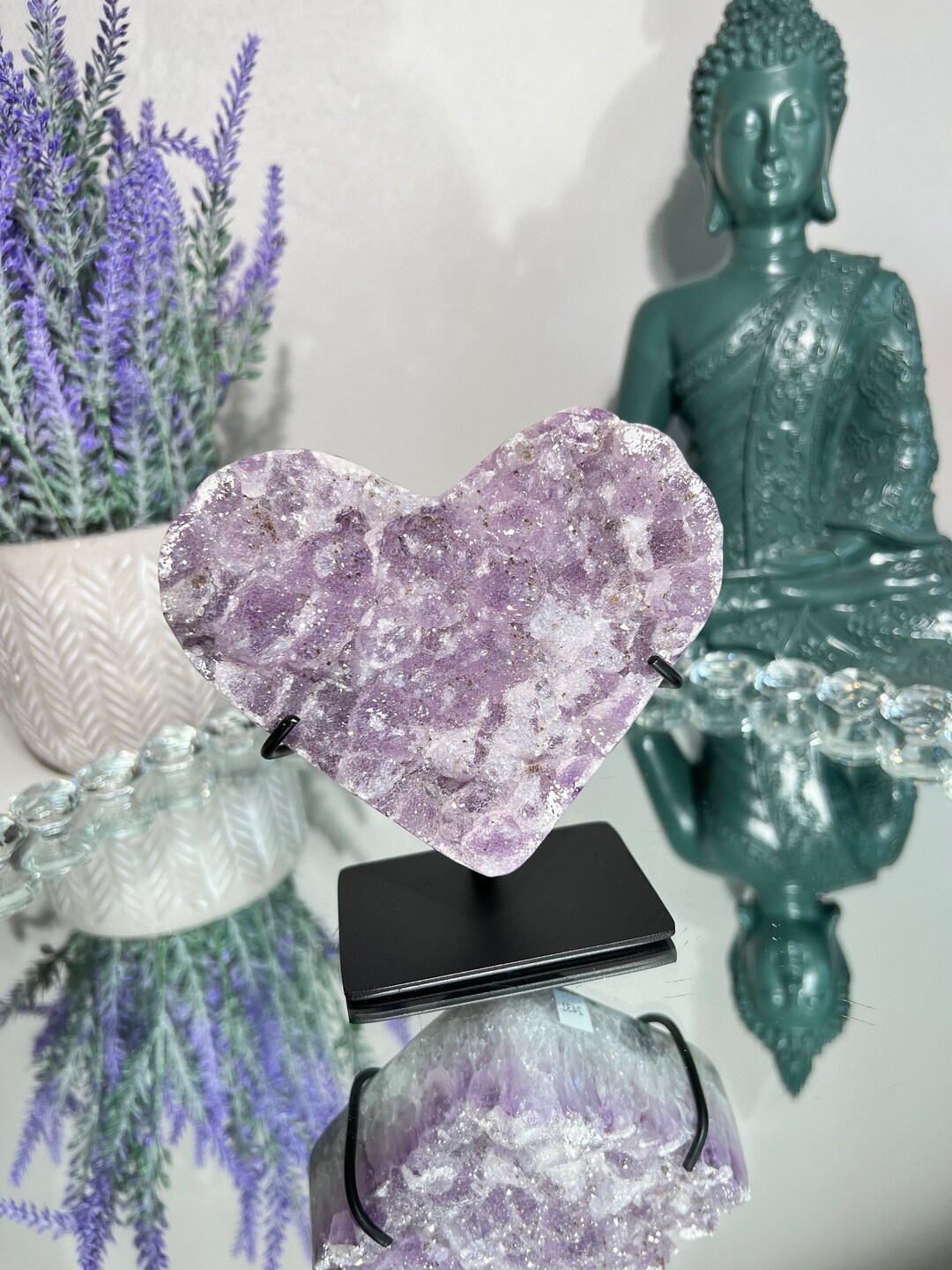 Sugar Amethyst Heart - Healing Crystals 2431 - Etsy