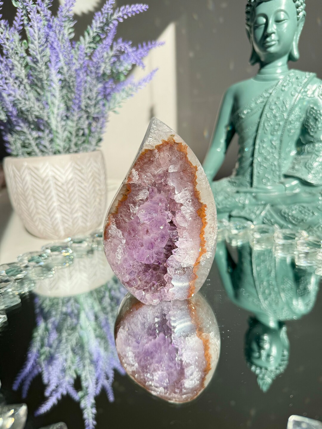 Amethyst Flame Healing Crystals 2581 - Etsy