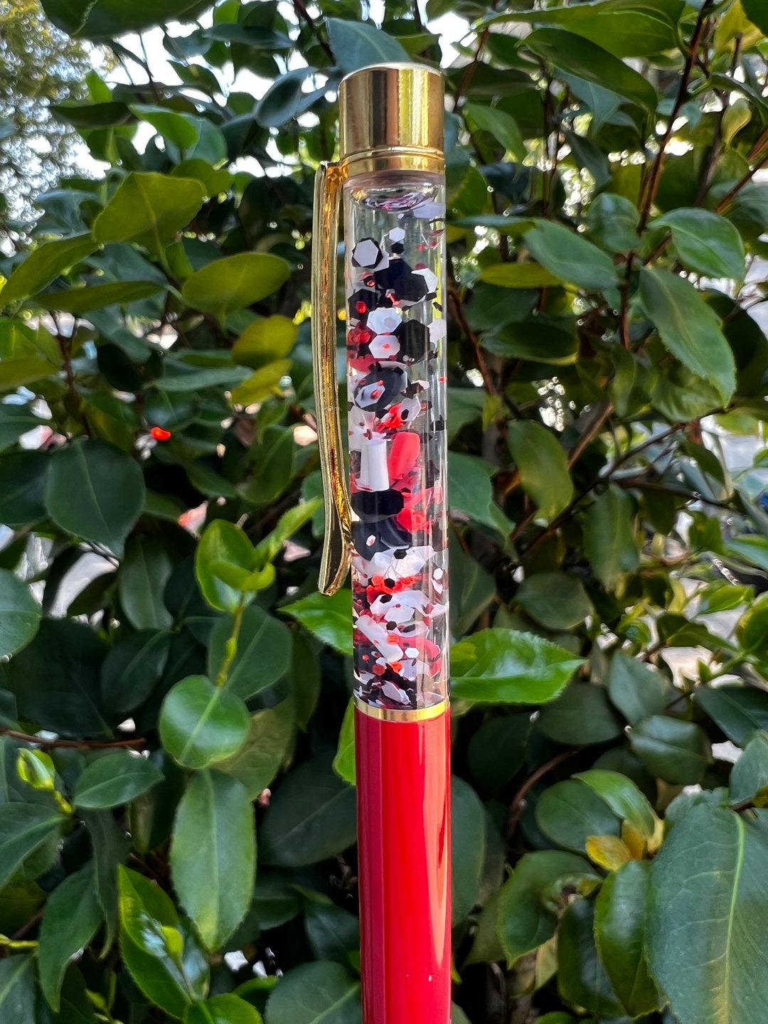 Ladybug Floating Glitter Pen, Planner Pen, Journaling, Perfect Gift - Etsy