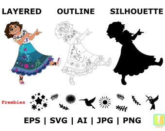 Mirabel Madrigal Svg | Etsy