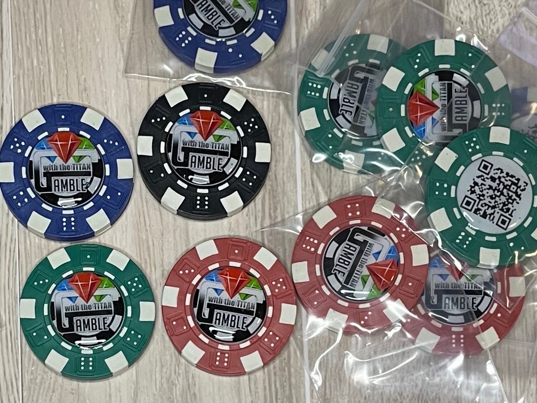 Customized Poker Chips 25 Count - Etsy