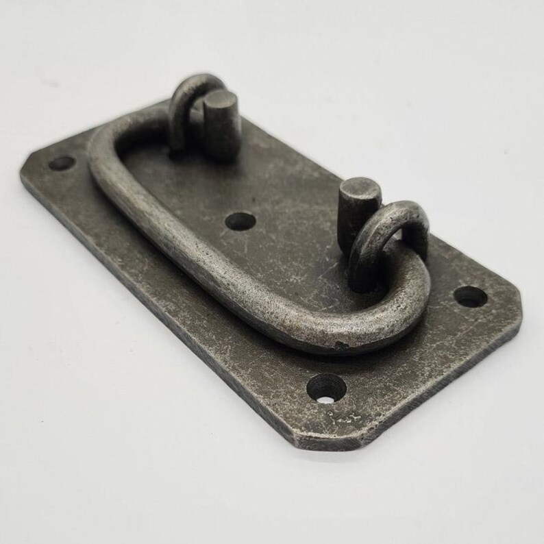 Chest Lifting Handle Plate Cast Antique Iron 130mm - Etsy UK