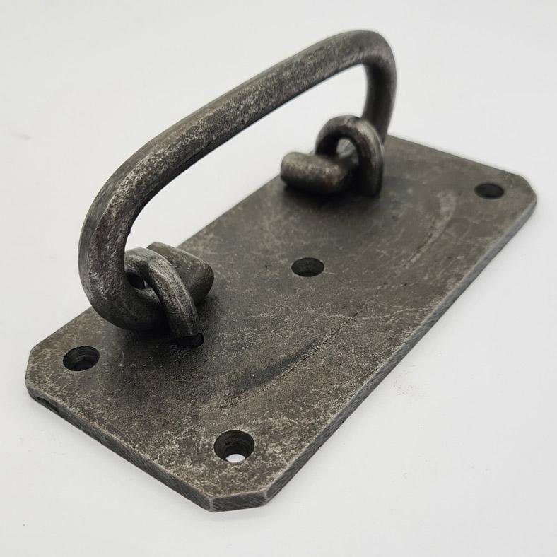Chest Lifting Handle Plate Cast Antique Iron 130mm - Etsy UK