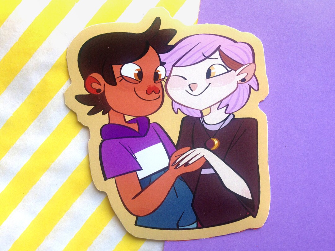 The Owl House Lumity 10x10cm Sticker - Etsy