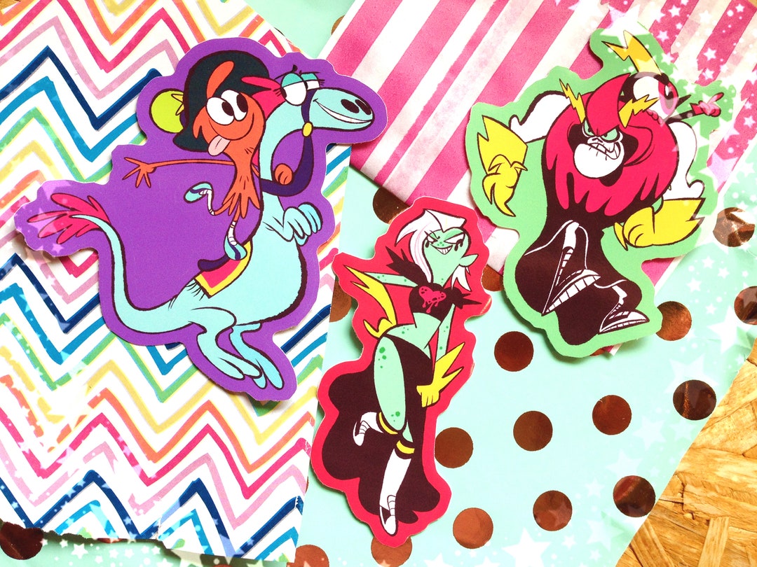 Wander Over Yonder 10x10cm Vinyl Stickers Selection - Etsy